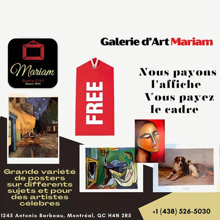 Original Paintings Montreal - Galerie D'Art Mariam